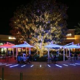 “The Clock” at Irvine Spectrum Center - Targetti