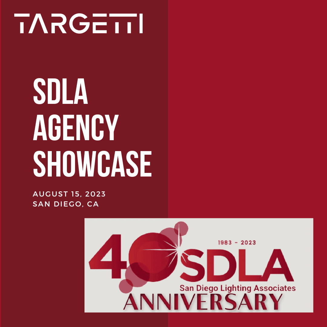Targetti to attend SDLA 40th Anniversary Product Showcase in San Diego ...