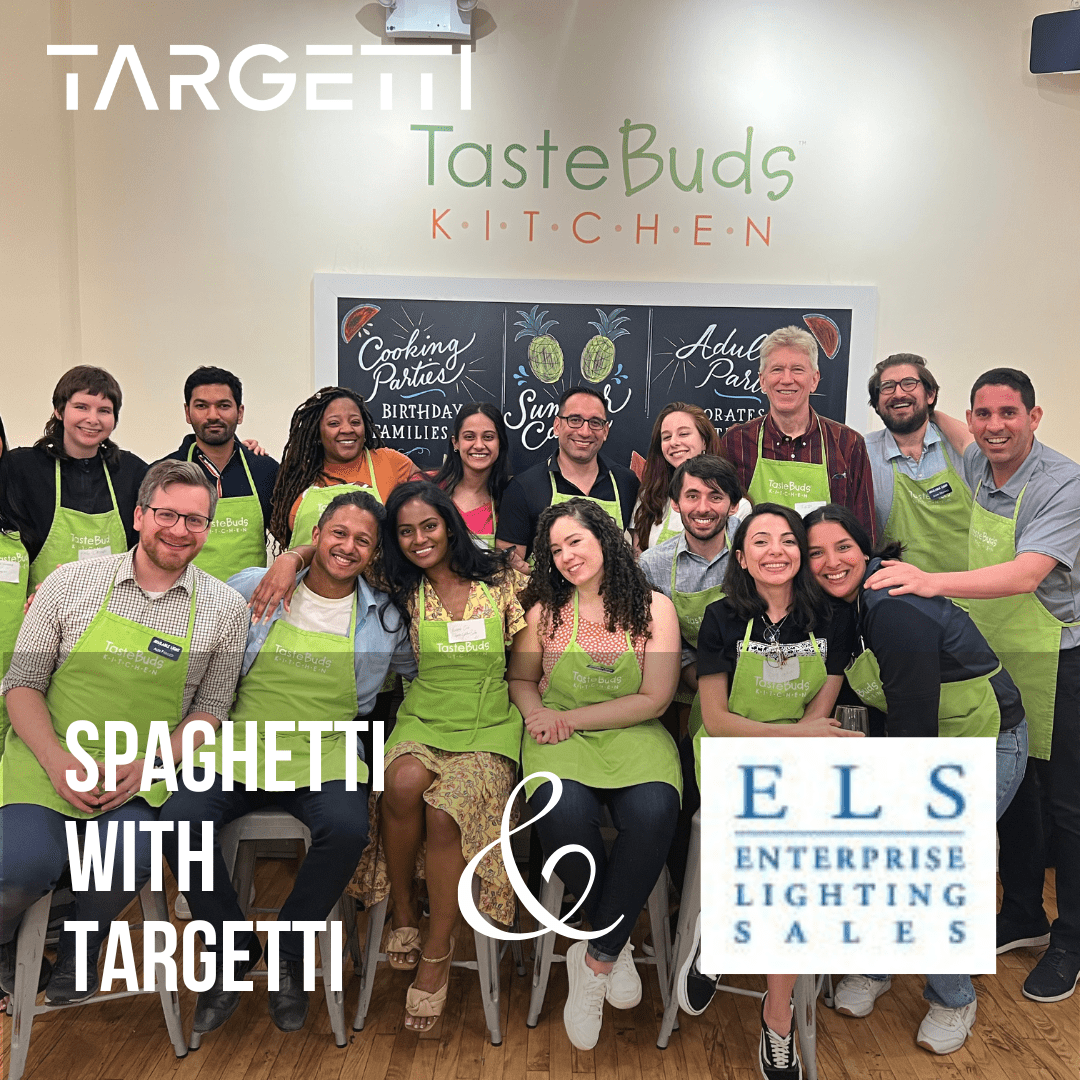 Spaghetti with Targetti in NYC - Targetti