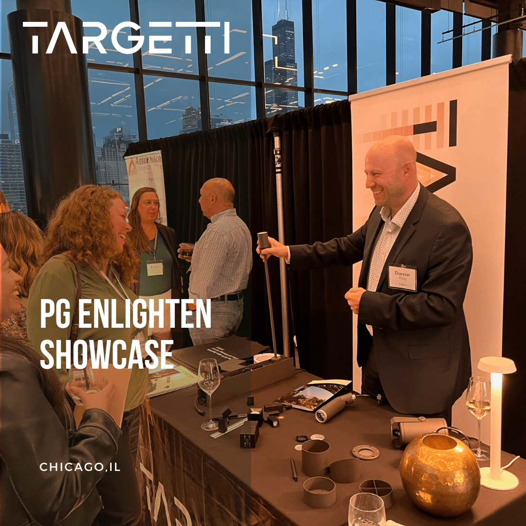 PG Enlighten showcase in Chicago - Targetti